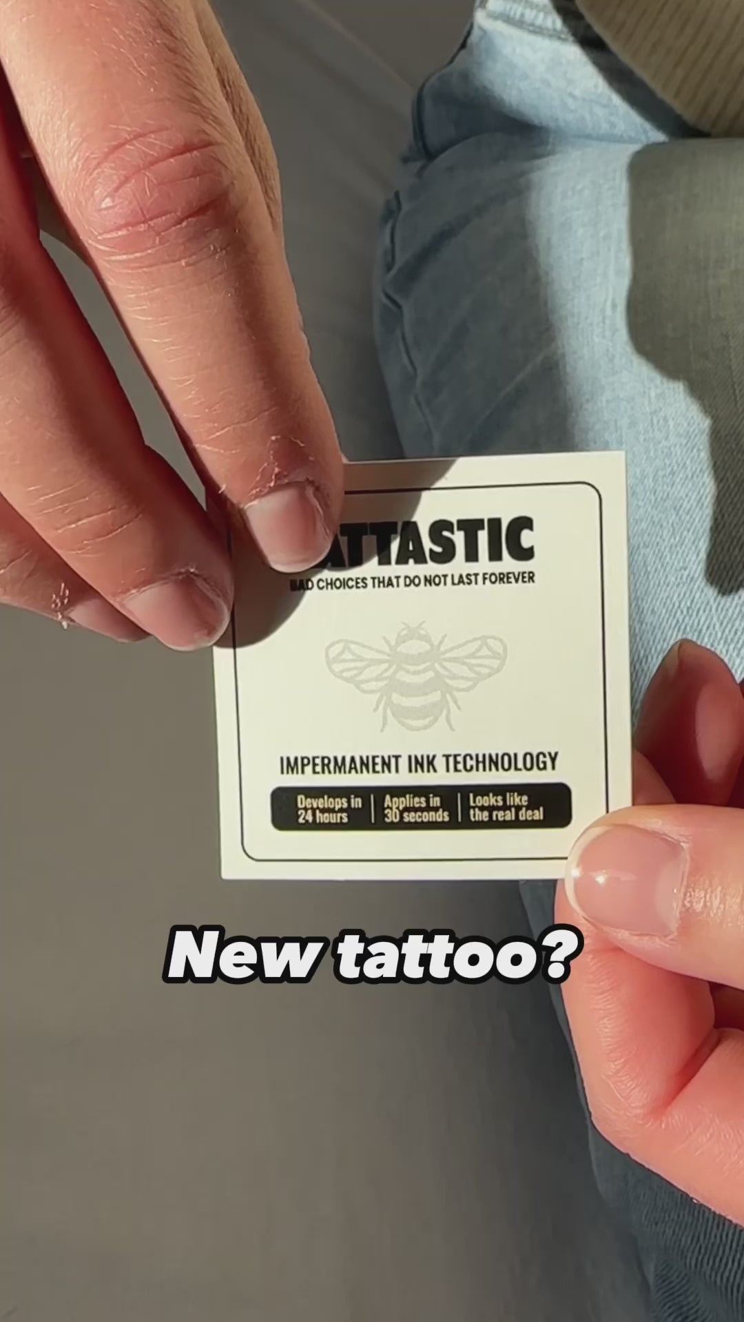 Space Finger Tattoos - Set van 2